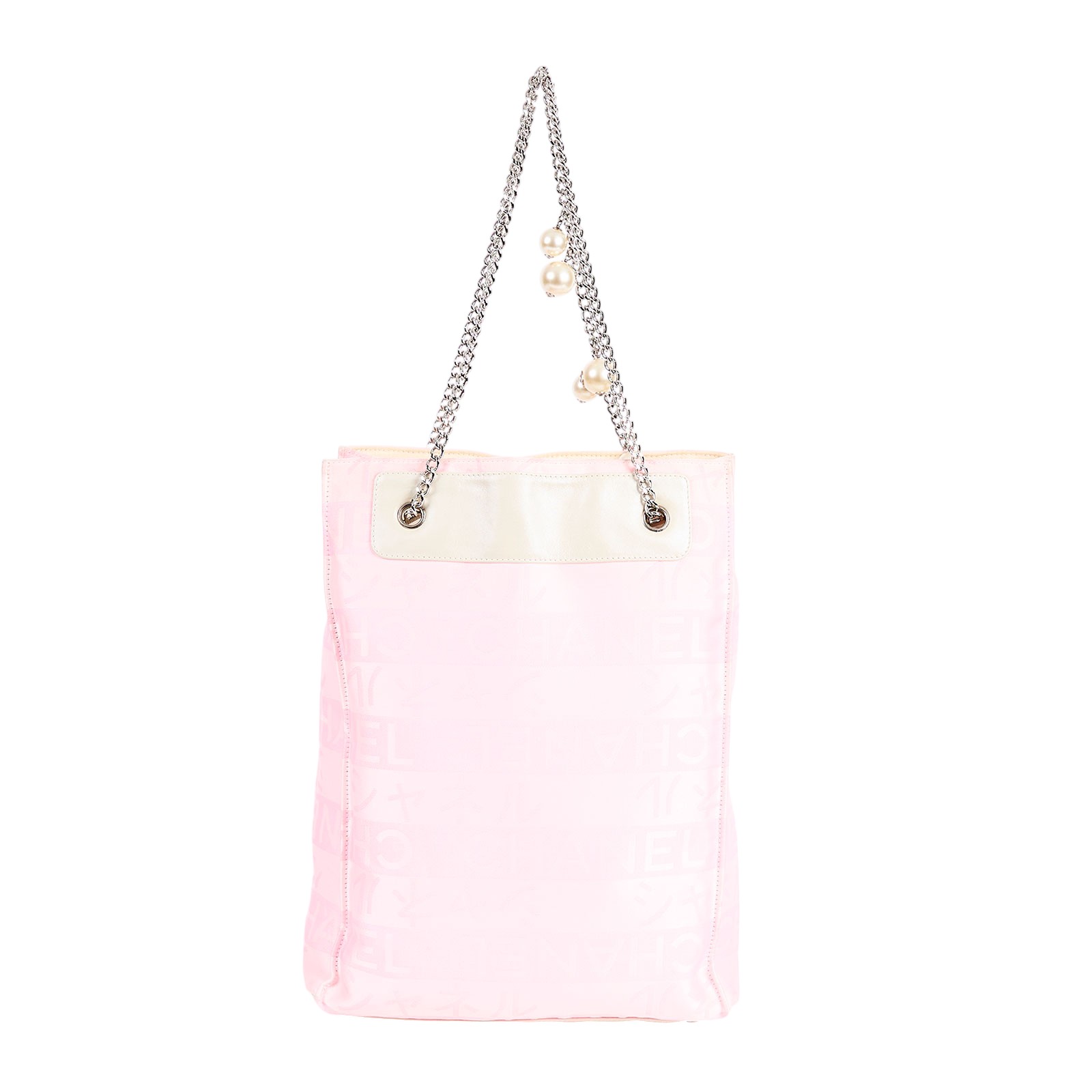 香奈兒 CHANEL Ephemer Ginza Limited 托特包 9開粉色鍊條托特包 銀座限定 無附屬品 二手精品 - BRAND楓月 ...